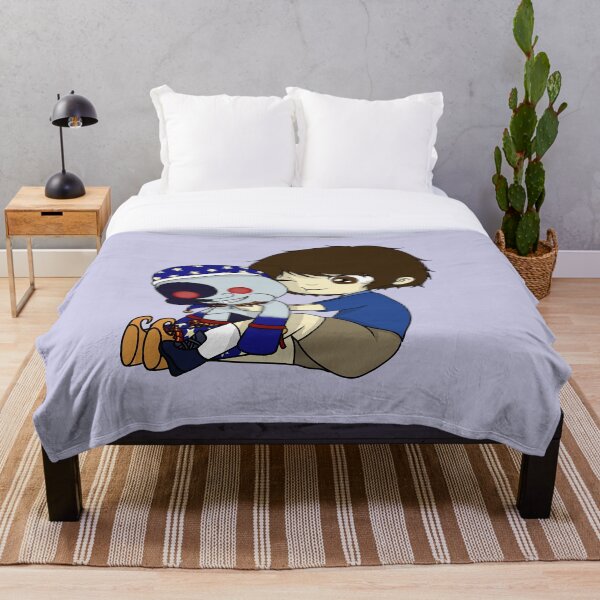 "FNAF security breach (gregory and moondrop plush)" Throw Blanket by ...
