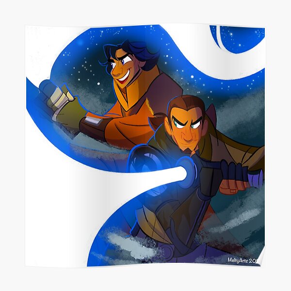 "SWR - Master & Student " Poster for Sale by Melty-Artz | Redbubble