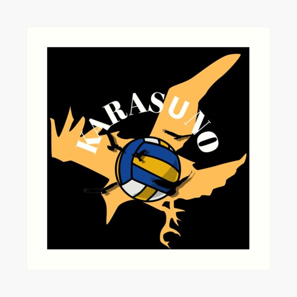 "The logo of team karasuno" Art Print for Sale by merishop07 | Redbubble