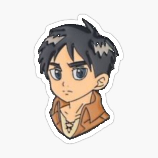 "Eren" Sticker for Sale by Soushonen | Redbubble