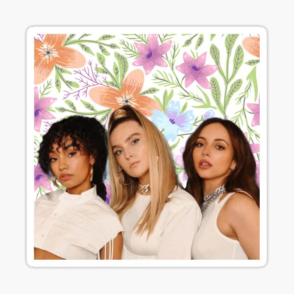 "floral little mix" Sticker for Sale by faberi | Redbubble