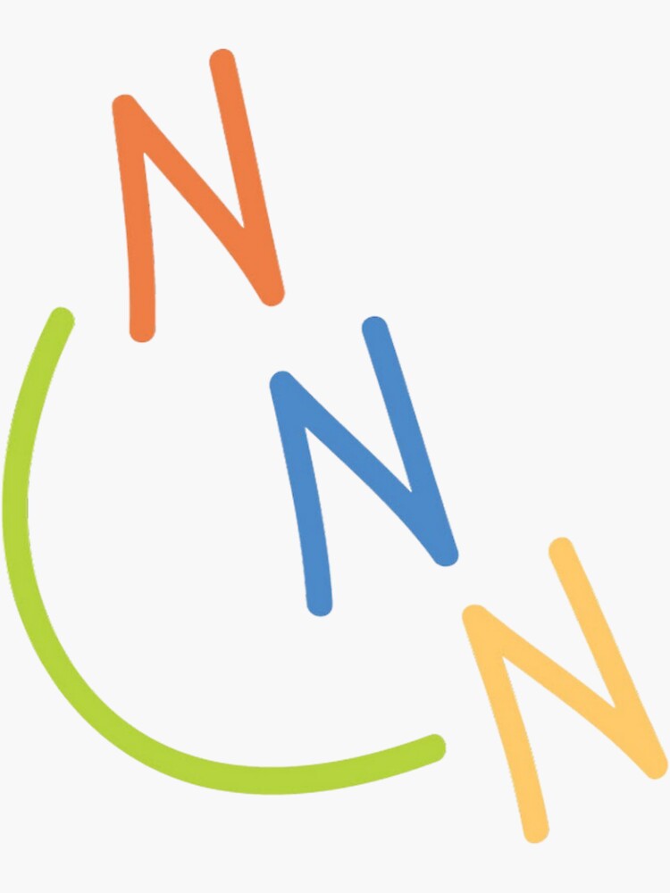 "Triple N Logo Nanon" Sticker for Sale by FandRPrintables | Redbubble