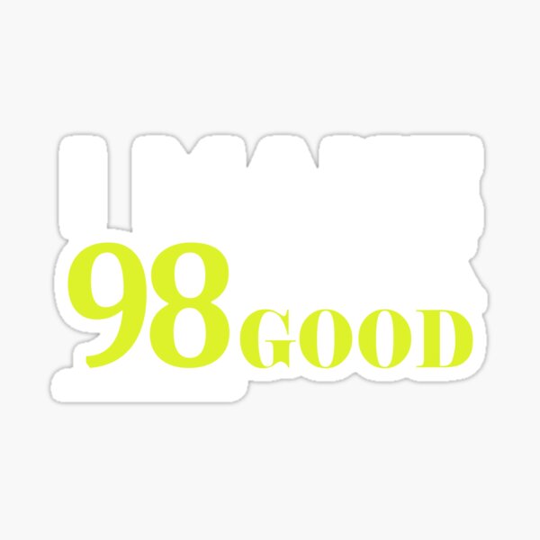 "98th Birthday " Sticker for Sale by AlwaysAwesome | Redbubble