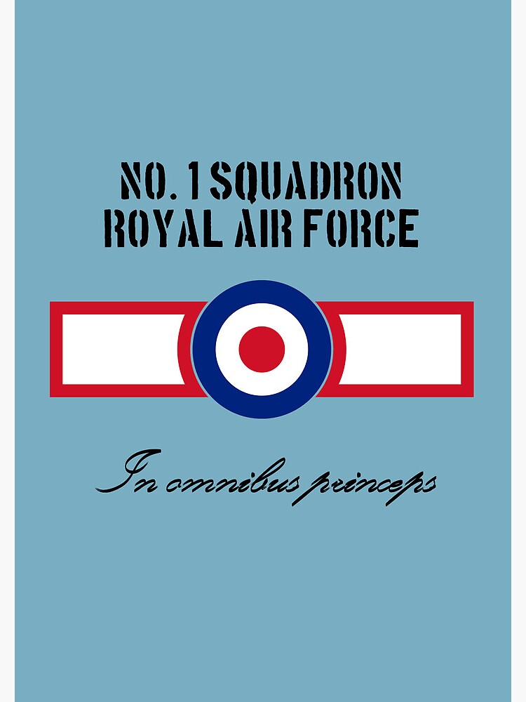 "No. 1 Squadron - RAF" Journal for Sale by wordwidesymbols | Redbubble