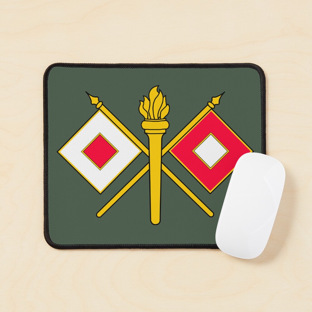 "Signal Corps - Branch Insignia (United States Army)" Drawstring Bag ...