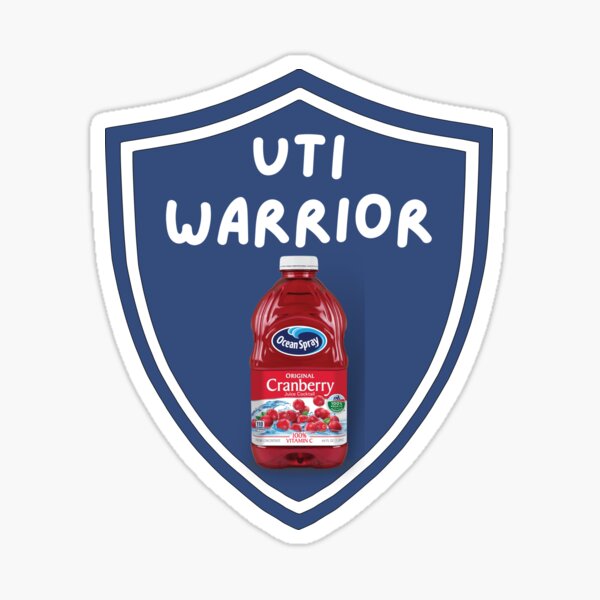 "UTI Warrior" Sticker by BileyRay | Redbubble