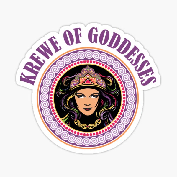 "Krewe of Goddesses Logo Classic T-Shirt" Sticker by JensIgnasiak ...