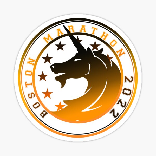 "Boston Marathon | Marathon 2022" Sticker for Sale by Deesdesigns ...