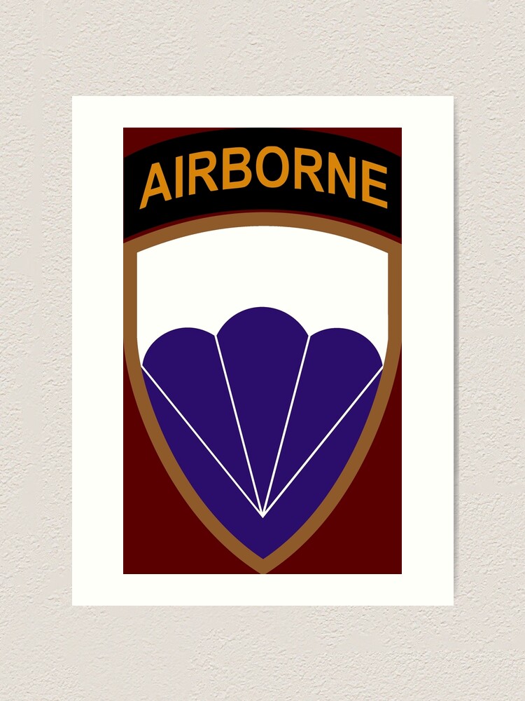 "6th Airborne Division - US Army (Historical)" Art Print for Sale by ...