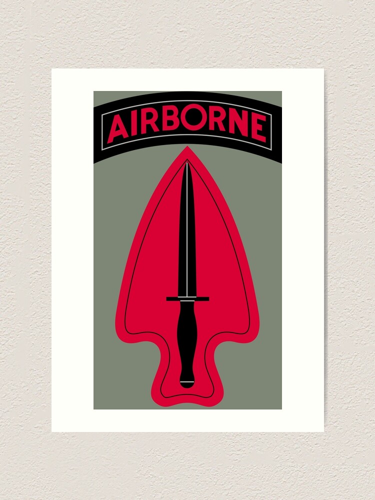 "United States Army Special Operations Command" Art Print for Sale by ...