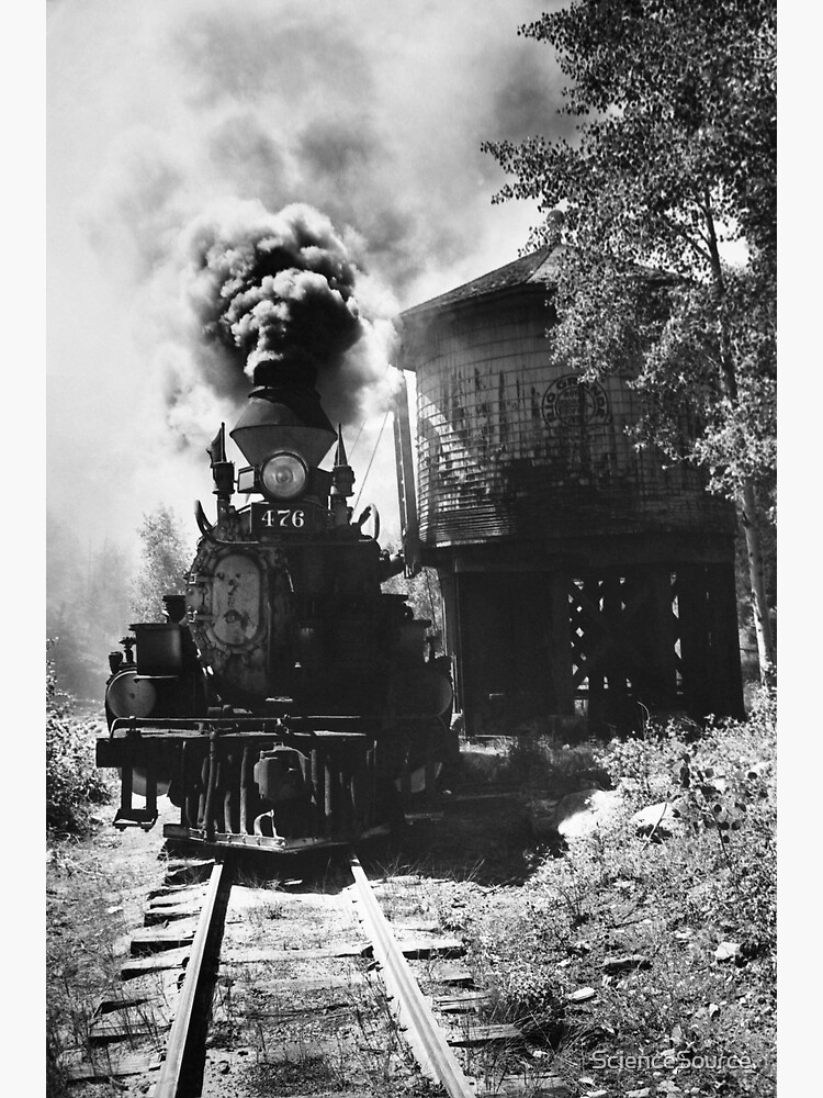 "Steam Locomotive, Colorado Train, 1880's " Poster for Sale by ...