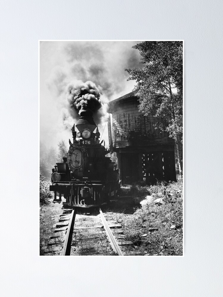 "Steam Locomotive, Colorado Train, 1880's " Poster for Sale by ...