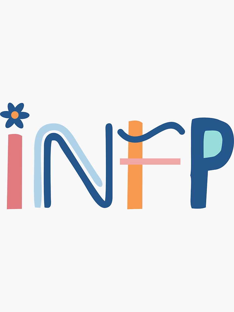 "INFP Fun Colors" Sticker by c0bera | Redbubble