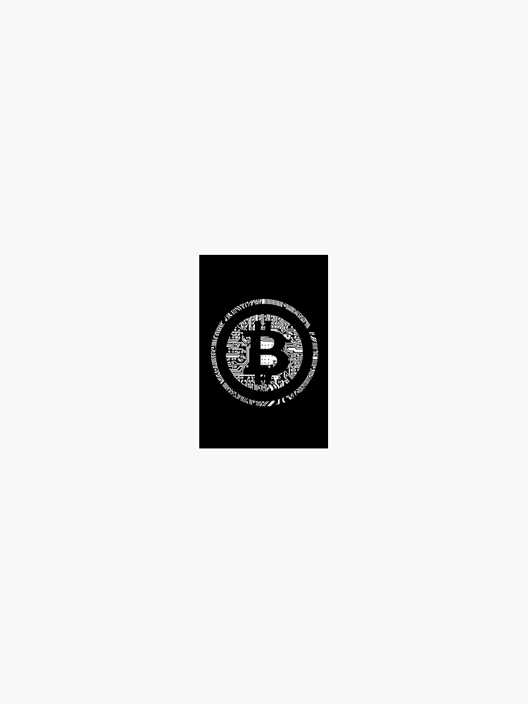 "btc-logo" Sticker by enimaPrint | Redbubble