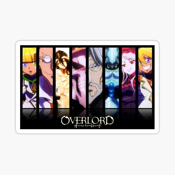 "overlord" Sticker by durkza | Redbubble