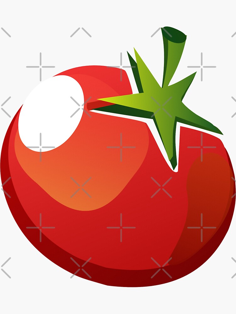 "Tomato 2D Graphic Design." Sticker for Sale by pathikbhavsar | Redbubble