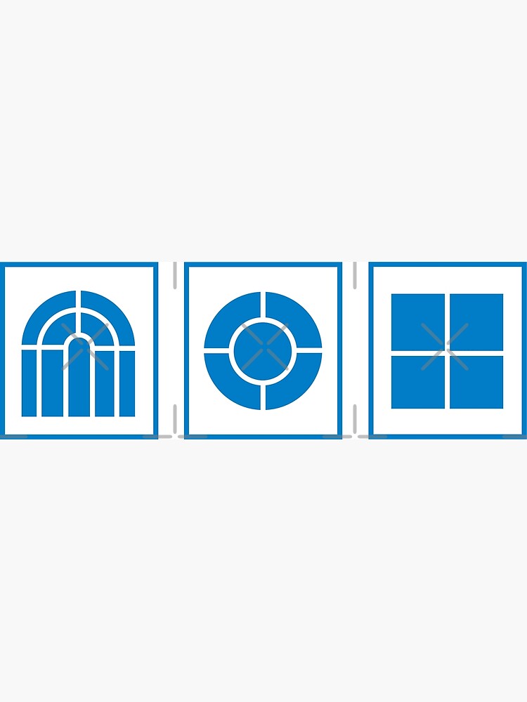 "Play School windows design" Poster for Sale by GarryVaux | Redbubble