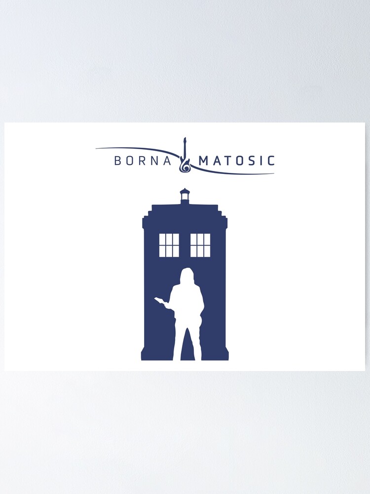 "Borna Matosic - Blue Box" Poster for Sale by BornaMatosic | Redbubble