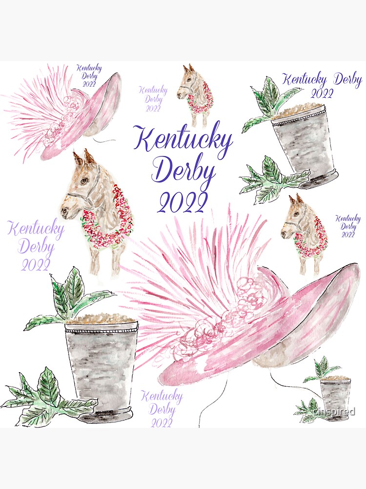 "Kentucky derby" Sticker by cinspired | Redbubble