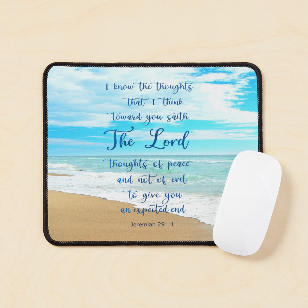 "Jeremiah 29:11, Gods Plan of Peace and Hope - Bible Verse Scripture ...