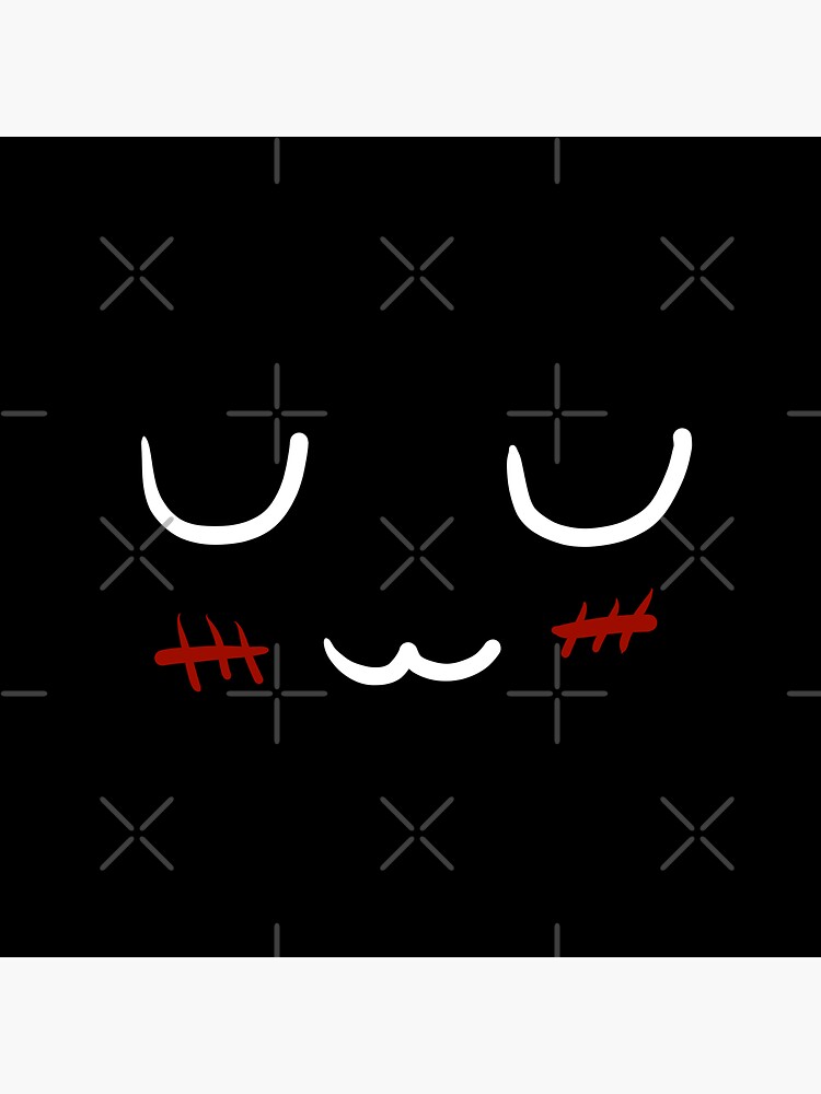 "uwu face" Sticker for Sale by Nyamelon | Redbubble