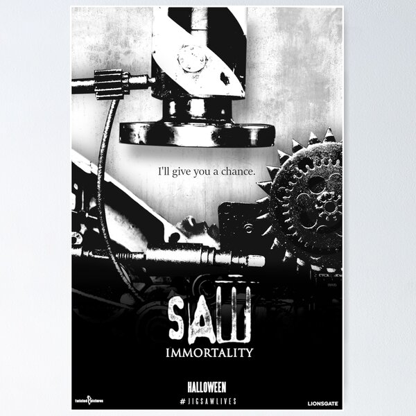 "SAW Immortality Poster V1" Poster for Sale by TwoToneTarget | Redbubble