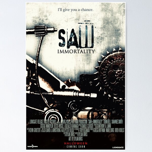 "SAW Immortality Poster V2" Poster for Sale by TwoToneTarget | Redbubble