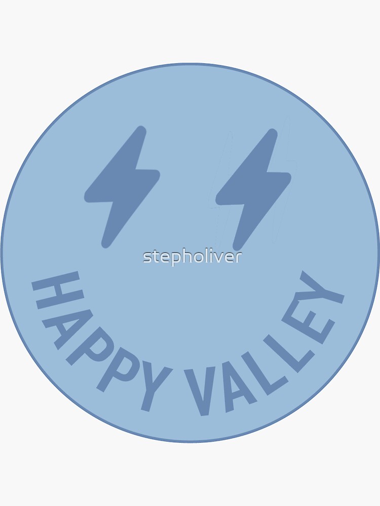 "penn state happy valley smiley face psu" Sticker for Sale by ...