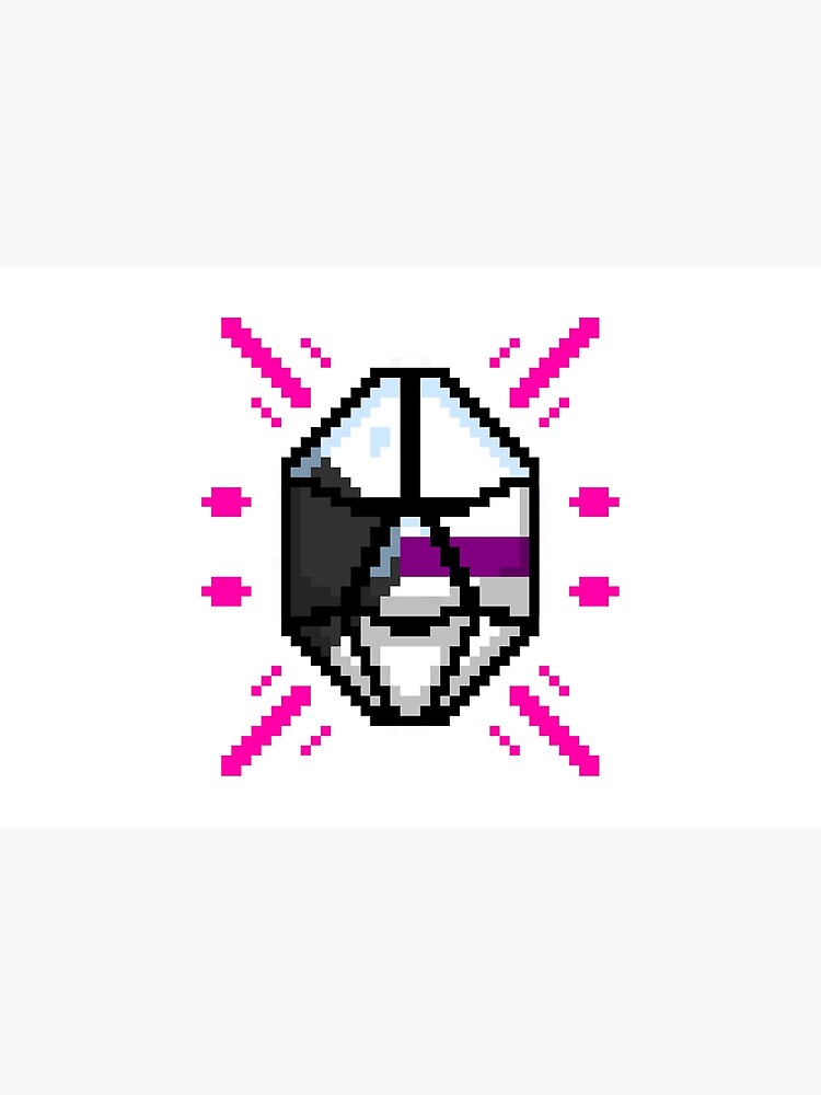 "Pride Pixel Art D20 - Demisexual Pride Flag" Poster by JonathanCaptain | Redbubble