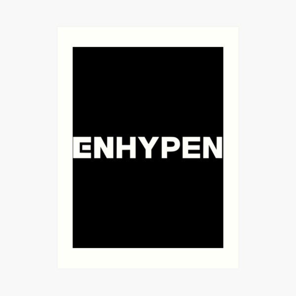 "Enhypen KPop HD Logo" Art Print for Sale by KPopverse2 | Redbubble