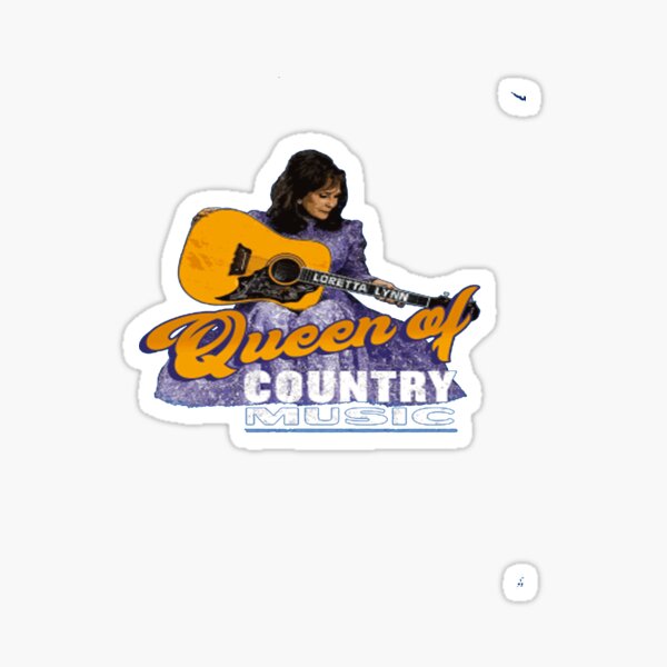 "loretta lynn" Sticker for Sale by hamsakhi2001 | Redbubble