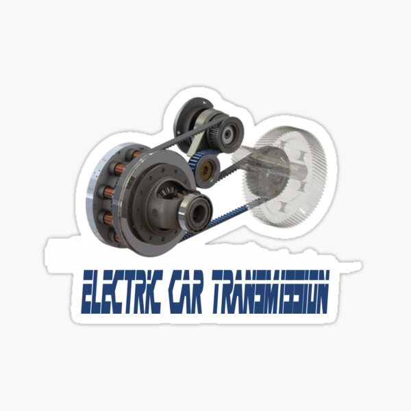 "Electric Car Transmission" Sticker for Sale by NiceShirtY | Redbubble