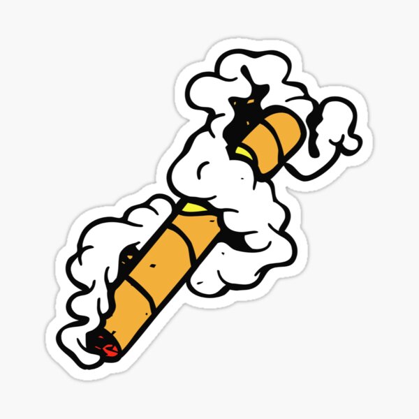 "Cigar" Sticker for Sale by oridaniel1998 | Redbubble