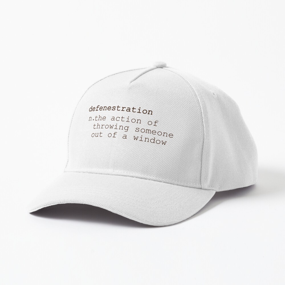 "Defenestration Definition" Sticker for Sale by PorcupineQuinn | Redbubble