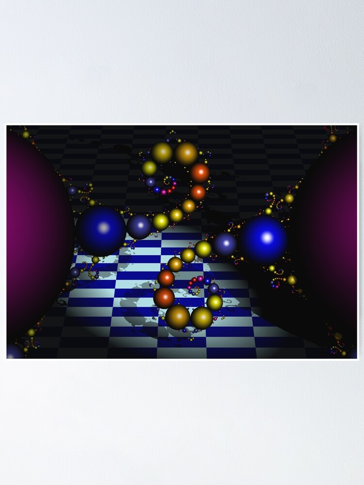"SPIRAL BUBBLES" Poster for Sale by chipchop30 | Redbubble