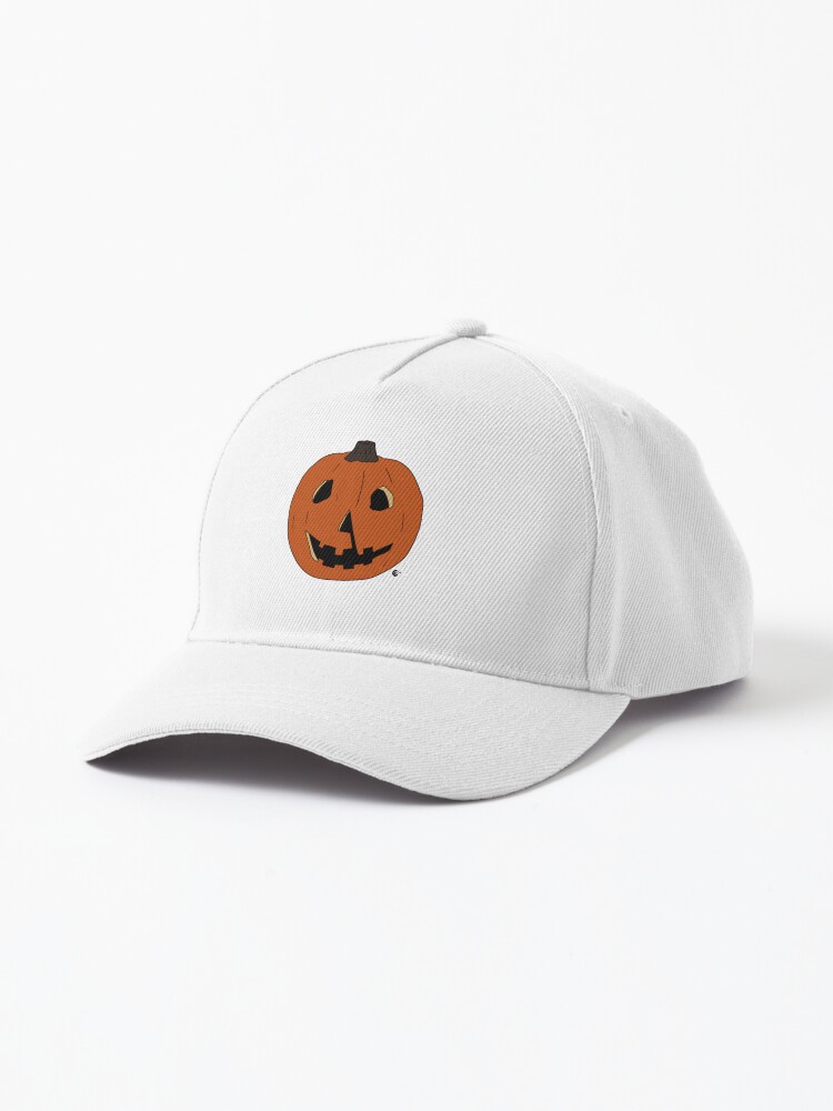 pumpkin logo hat