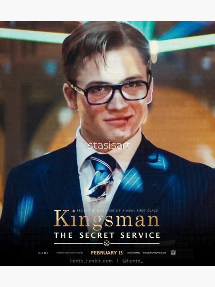 "Kingsman The Secret Service Eggsy Unwin Digital Illustration by stass ...