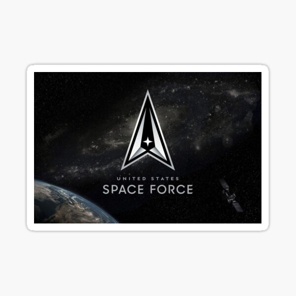 "SPACE FORCE" Sticker by Neverlandgr | Redbubble