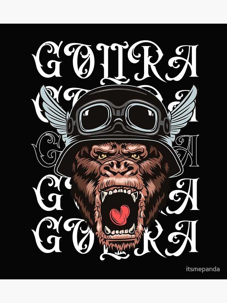 "Golira Gorilla" Poster for Sale by itsmepanda | Redbubble