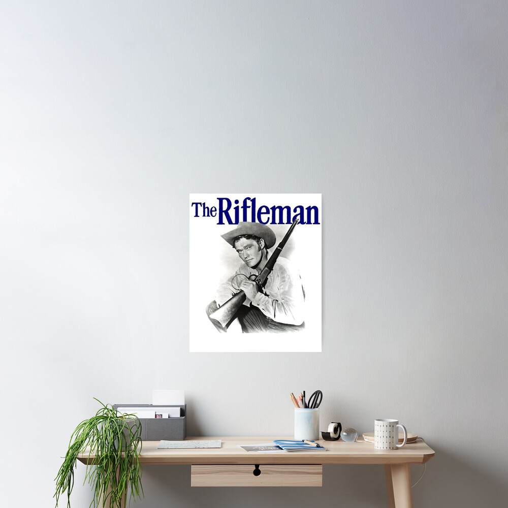 "The Rifleman For Fans" Poster for Sale by FrKuphal | Redbubble