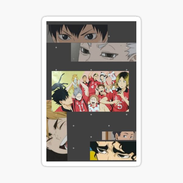 "Haikyuu" Sticker by Ashlee-Arts | Redbubble
