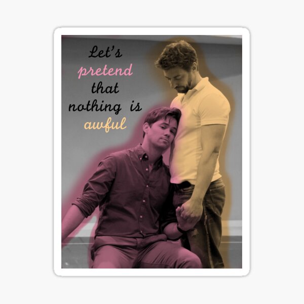 "Nothing is awful" Sticker for Sale by DancingPrince | Redbubble
