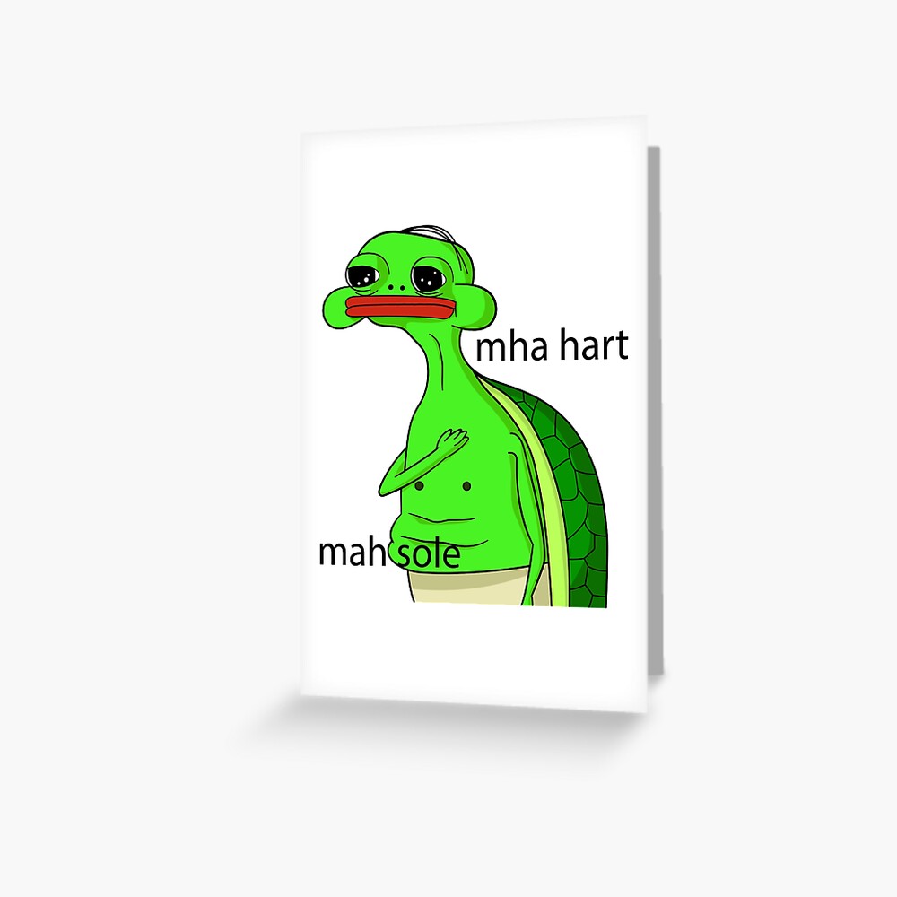 "Mha hart Mah Sole 1" Greeting Card for Sale by GhostWrench | Redbubble