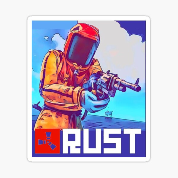 "Rust Console" Sticker for Sale by thommyaudrey | Redbubble