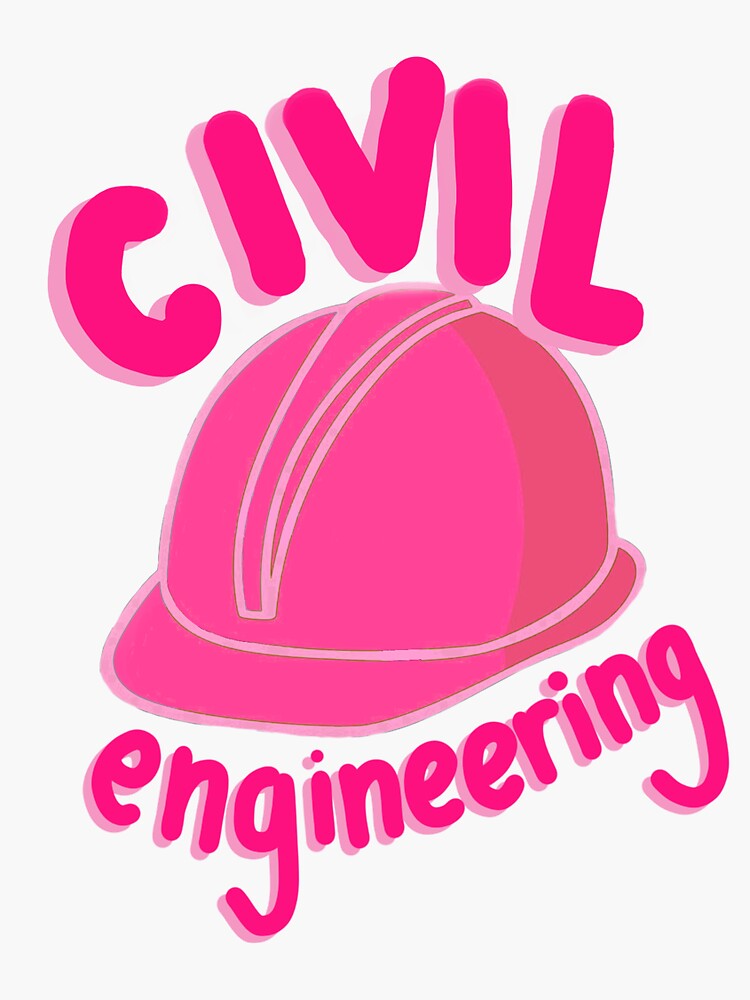 "Civil Engineering" Sticker for Sale by gabriellekateri | Redbubble