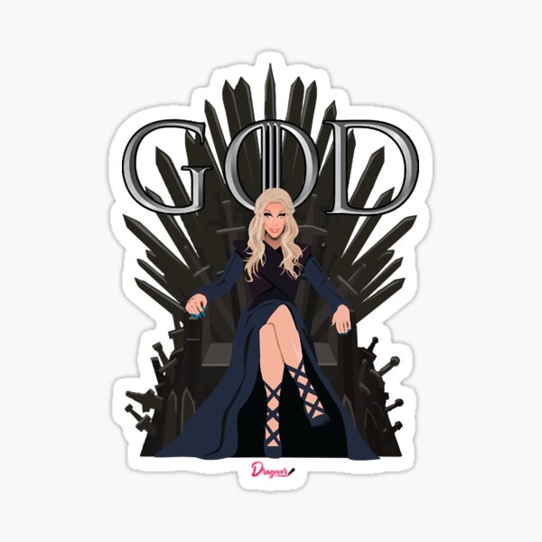 "Kameron from Drag Race " Sticker by landrum0 | Redbubble