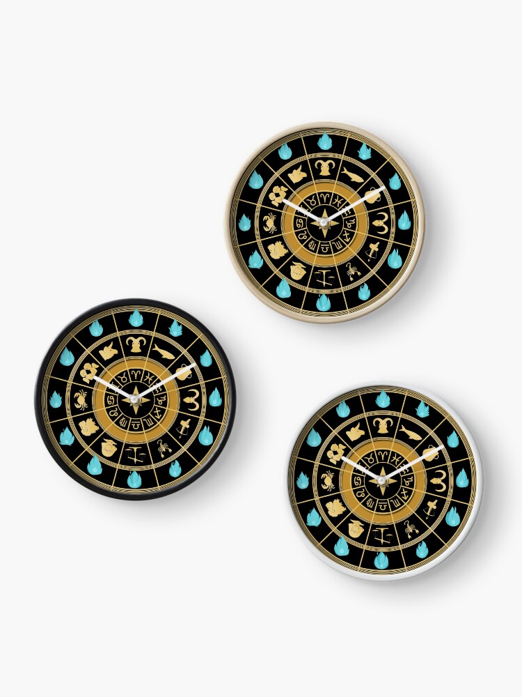 "Saint Seiya Clock" Clock for Sale by Pulse2015 | Redbubble
