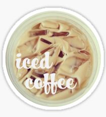 Iced Coffee: Stickers | Redbubble