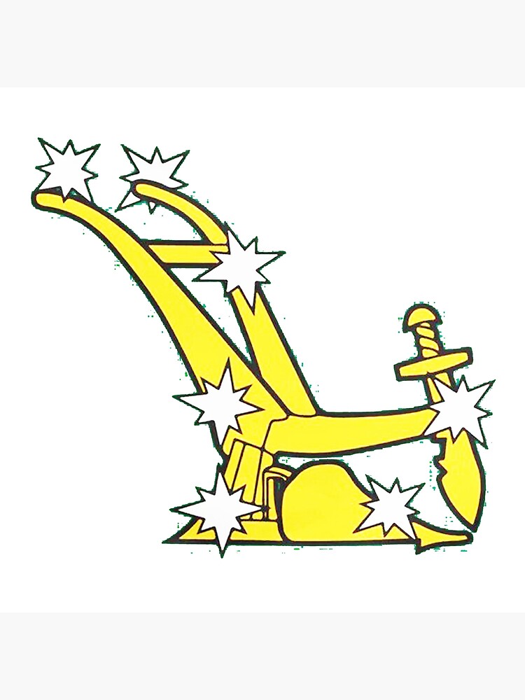 "Starry Plough" Poster by berrykoil | Redbubble