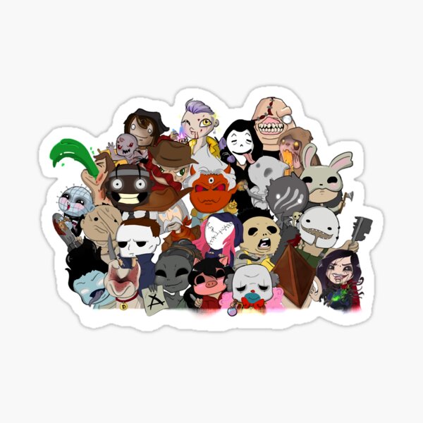 "My Favorite People Chibd Gamer Shirt Dbd Shirt" Sticker for Sale by ...